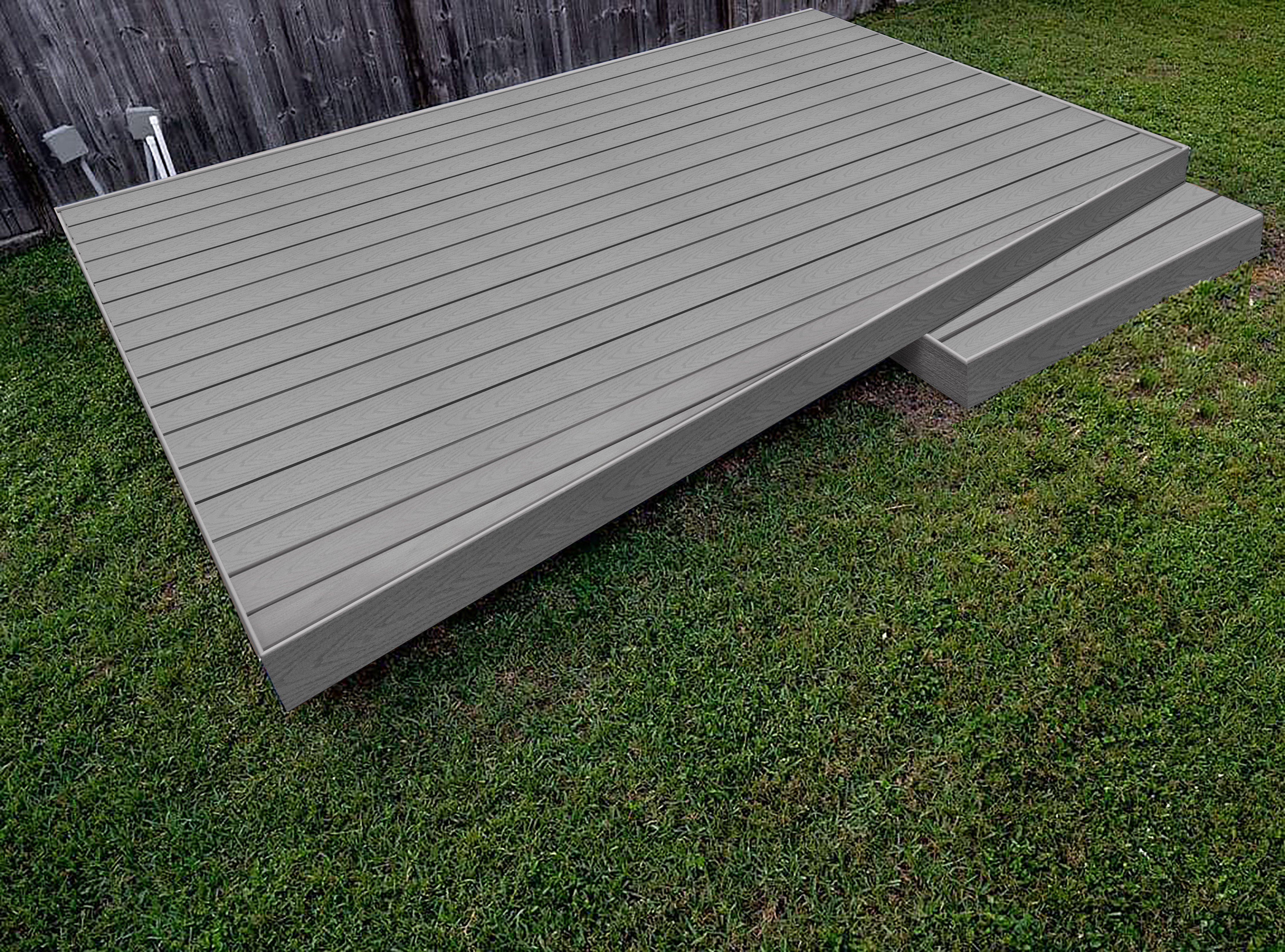 simple decking frame