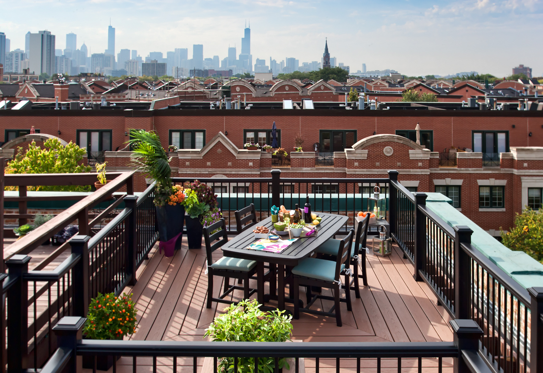 Building A Rooftop Deck: Costs and Materials | Trex