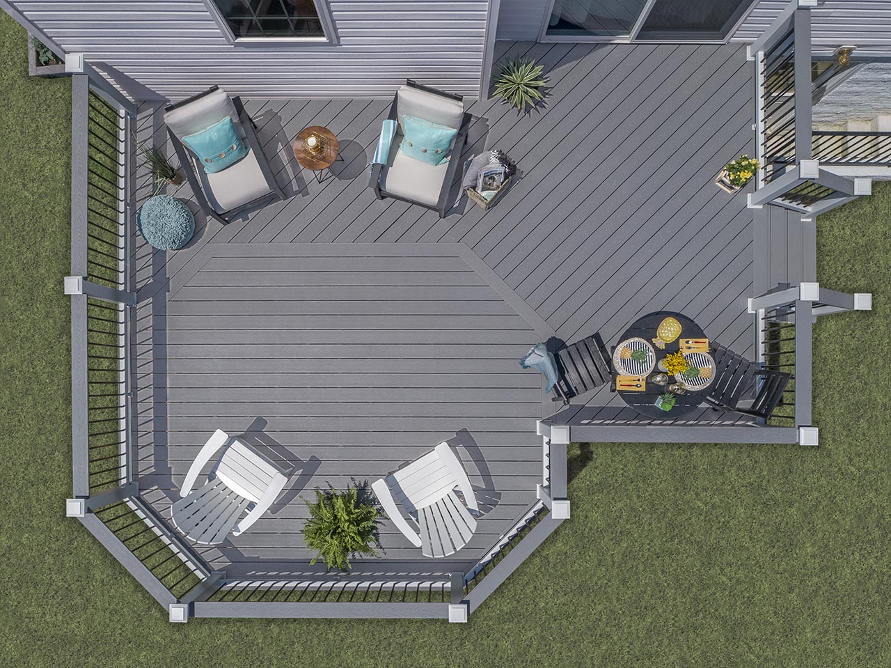 12 Small Backyard Deck & Patio Ideas | Trex